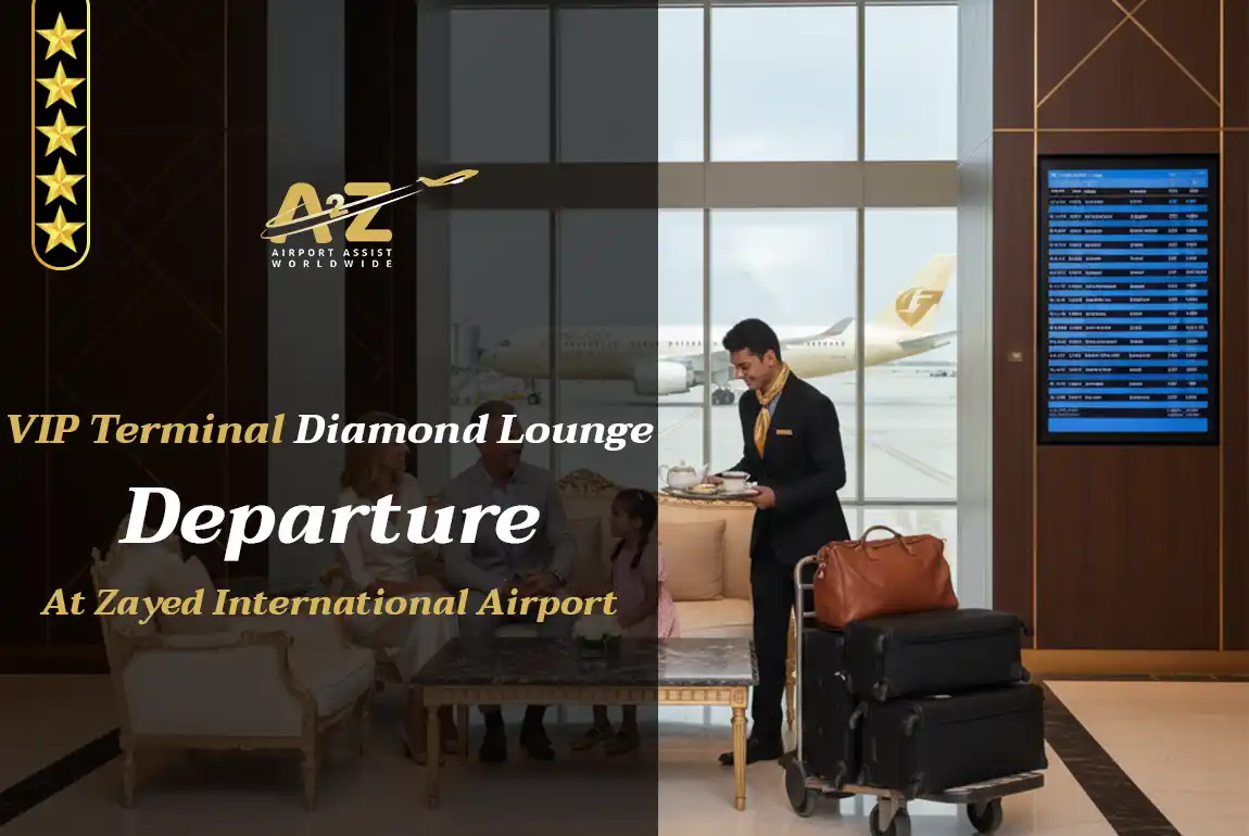 VIP Terminal – Diamond Lounge - Departure At Zayed International ...